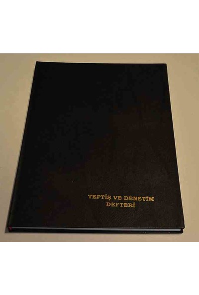 Dilman Teftiş Ve Denetim Defteri Ciltli 96 Yp Dilman Teftiş Ve Denetim Defteri Ciltli 96 Yp