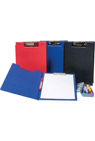 2K Sekreterlik A4 Kapaklı Pvc Siyah 333S