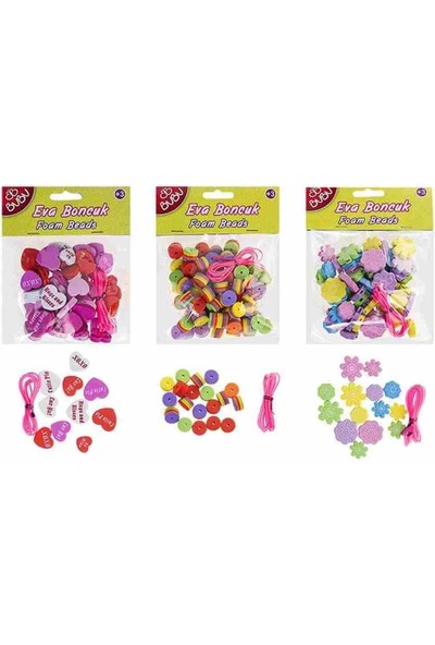 Bu-Bu Eva Boncuk Seti 12'Li Pvc Bubu00087