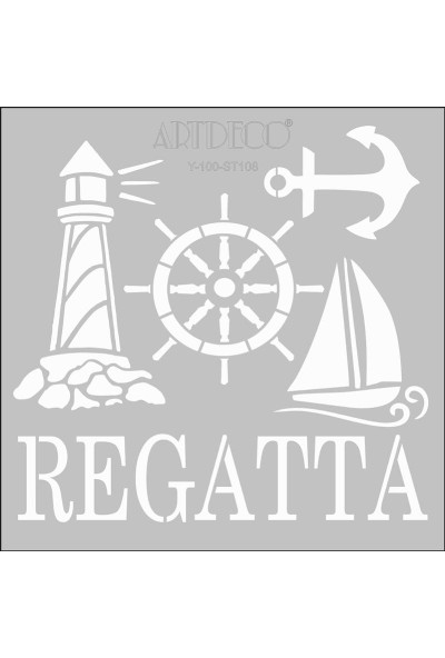 Artdeco Resim Şablonu 30X30 Denize Dair St108 Artdeco Resim Şablonu 30X30 Denize Dair St108