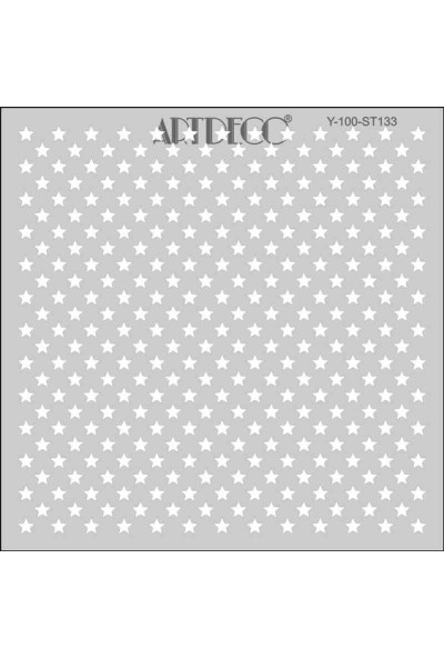 Artdeco Resim Şablonu 30X30 Yıldızlar St133