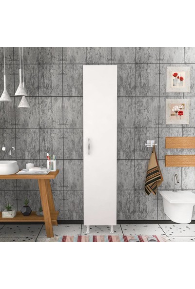 Moonlife 5 Raflı Tek kapaklı Çok Amaçlı Dolap Moonlife 5 Raflı Tek kapaklı Çok Amaçlı Dolap