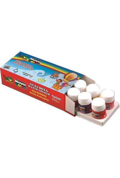 Nova 10 Renk Guaj Boya Şişe Nc-114 Nova 10 Renk Guaj Boya Şişe Nc-114