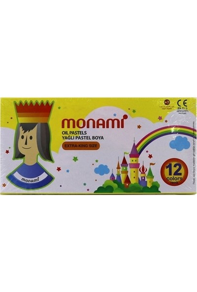 Monami 12 Renk Pastel Boya Monami 12 Renk Pastel Boya