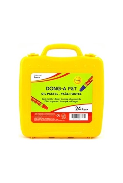 Donga 24 Renk Pastel Boya Prof.Çantalı 262124 Donga 24 Renk Pastel Boya Prof.Çantalı 262124