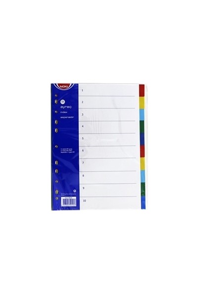 Noki 10 Renkli Ayraç 59125