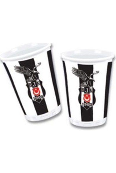 Parti Feneri Beşiktaş Temalı Karton Bardak 8 adet