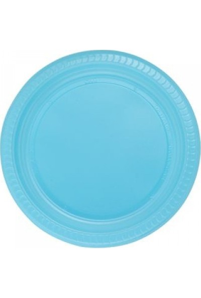 Parti Feneri Mavi Renkli Tabak 25 adet Parti Feneri Mavi Renkli Tabak 25 adet