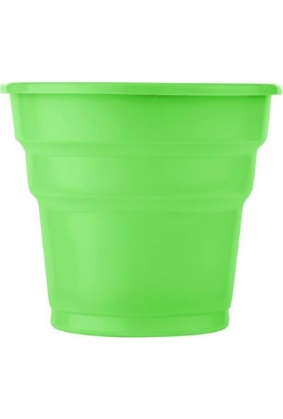 Parti Feneri Yeşil Renkli Plastik Bardak 25 adet