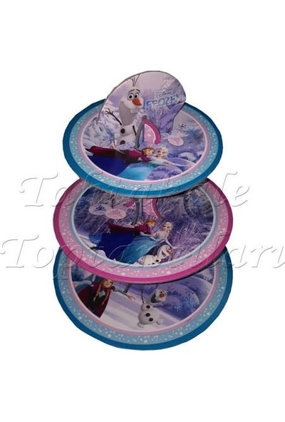 Parti Feneri Frozen Cupcake Standı Parti Feneri Frozen Cupcake Standı