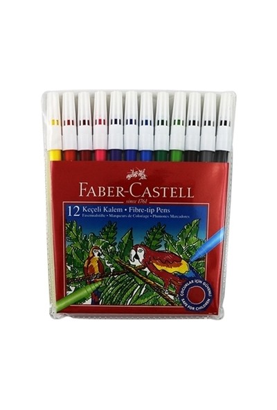 Faber-Castell 12 Renk Keçeli Kalem Takım 2155130