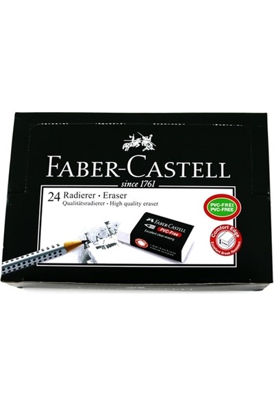 Faber-Castell 7085-24 Silgi Beyaz 24 Lü Faber-Castell 7085-24 Silgi Beyaz 24 Lü