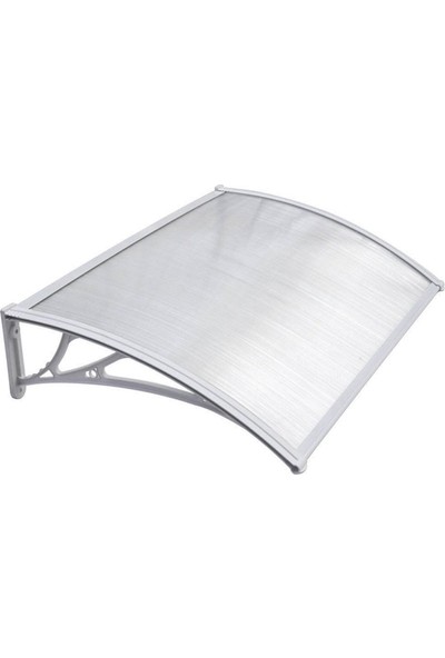 Sislon Kapı Üstü Pratik Sundurma 150 X 100 Cm Gri Sislon Kapı Üstü Pratik Sundurma 150 X 100 Cm Gri