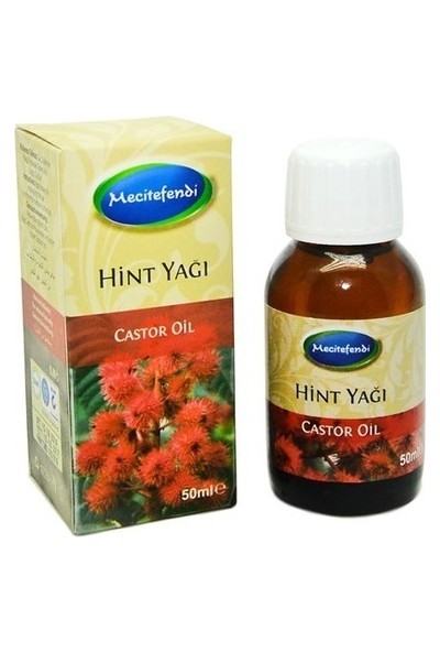 Mecitefendi Soğuk Pres Hint Yağı 50 ml (%100 Saf) (Castor Oil) Mecitefendi Soğuk Pres Hint Yağı 50 ml (%100 Saf) (Castor Oil)