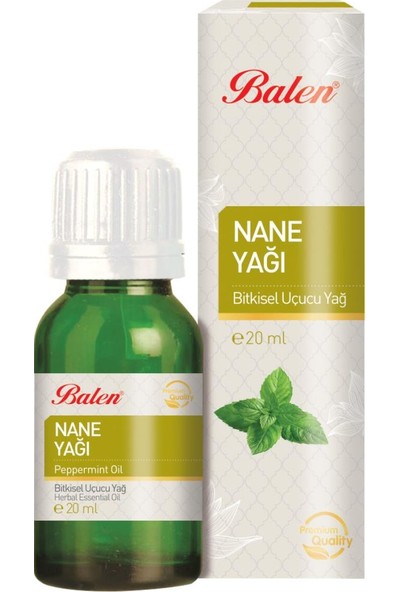 Balen Nane Yağı 20 ml (%100 Saf Bitkisel Uçucu Yağ)