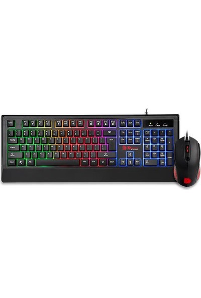 Thermaltake TTESPORTS Challenger Combo Rainbow Türkçe Oyuncu Klavye + Mouse Seti (CM-CHC-WLXXPL-TK) Thermaltake TTESPORTS Challenger Combo Rainbow Türkçe Oyuncu Klavye + Mouse Seti (CM-CHC-WLXXPL-TK)