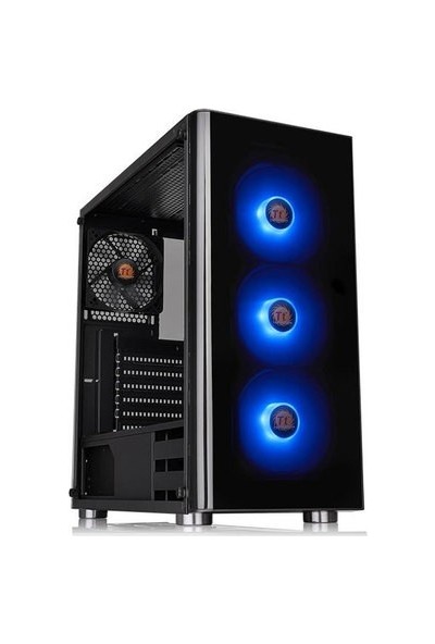 Thermaltake V200TG RGB 3 Fanlı Siyah MidTower Oyuncu Kasası (PSU Yok) (CA-1K8-00M1WN-01) Thermaltake V200TG RGB 3 Fanlı Siyah MidTower Oyuncu Kasası (PSU Yok) (CA-1K8-00M1WN-01)