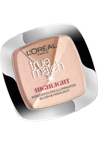 L'Oréal Paris True Match Highlight Aydınlatıcı Pudra 102D/102W Golden Glow L'Oréal Paris True Match Highlight Aydınlatıcı Pudra 102D/102W Golden Glow