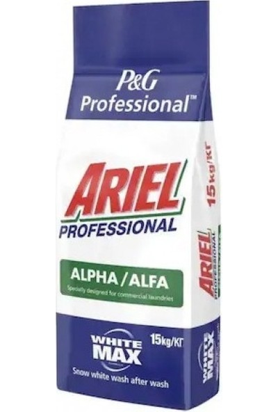 Ariel Professional Alfa White Max 15 kg Ariel Professional Alfa White Max 15 kg