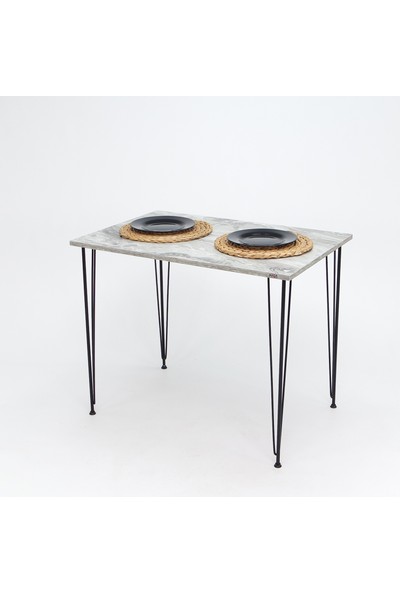 Mars Mobilya Milano Gri Mutfak Masası Mars Mobilya Milano Gri Mutfak Masası