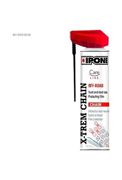 Ipone X-Trem Chain Offroad Sprey Zincir Yağı 250 ML Ipone X-Trem Chain Offroad Sprey Zincir Yağı 250 ML