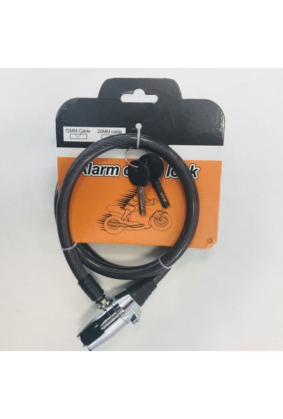 Securage Alarmlı Kablo Kilit Securage Alarmlı Kablo Kilit