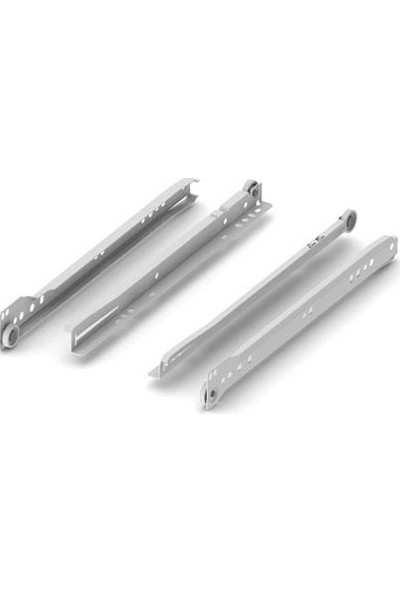 Samet Klasik Çekmece Rayı Beyaz, 25 Cm Samet Klasik Çekmece Rayı Beyaz, 25 Cm