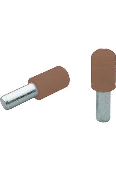 Ayder 1807-1 Plastik Başlı Metal Raf Pimi Kahve (25 Adet) Ayder 1807-1 Plastik Başlı Metal Raf Pimi Kahve (25 Adet)