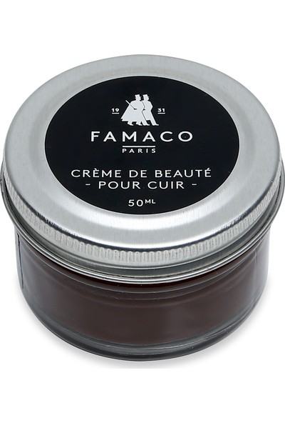 Famaco Paris Parlaklık Veren Krem Ayakkabı Boyası 50 ml Kahverengi