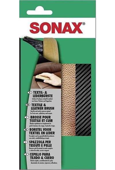 Sonax Tekstil ve Deri Temizleme Fırçası Sonax Tekstil ve Deri Temizleme Fırçası