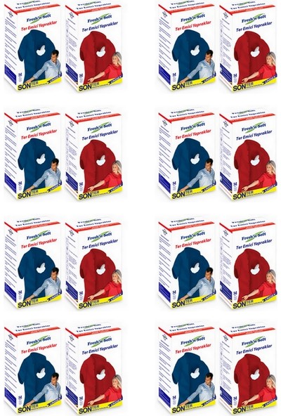 Fresh'N Soft Ter Emici Yaprak 16'Lı Set Fresh'N Soft Ter Emici Yaprak 16'Lı Set