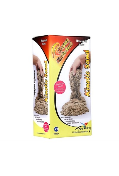 Heroes Kinetic Sand Uzay Kumu - 1 Kg Premium Oyun Hamuru - Naturel Kinetic Sand Heroes Kinetic Sand Uzay Kumu - 1 Kg Premium Oyun Hamuru - Naturel Kinetic Sand