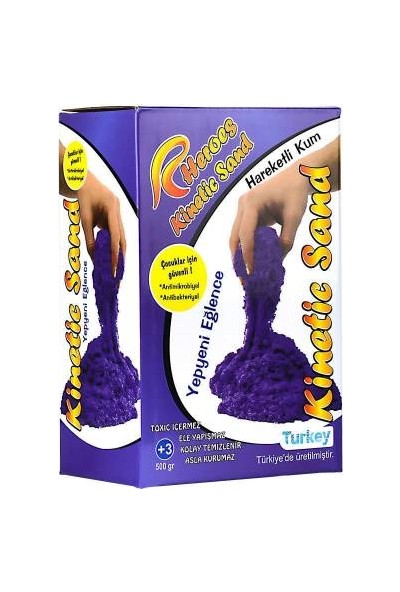 Heroes Kinetik Kum 500 Gr Mor Oyun Kumu