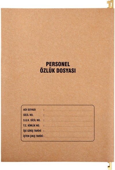 Gülpaş Personel Özlük Dosyası (8 Seperatörlü)
