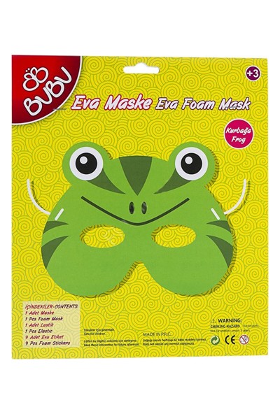 Bu-Bu Eva Maske Kurbağa