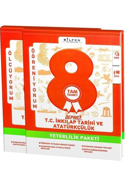 Bilfen Yayıncılık 8. Sınıf Tc Inkılap Tarihi Ve Atatürkçülük Depar Yeterlilik Paketi Bilfen Yayıncılık 8. Sınıf Tc Inkılap Tarihi Ve Atatürkçülük Depar Yeterlilik Paketi