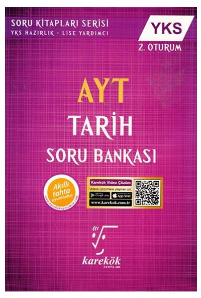 Karekök Yayınları AYT Tarih Soru Bankası Karekök Yayınları AYT Tarih Soru Bankası