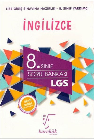 Karekök Yayınları 8.Sınıf Lgs İngilizce Soru Bankası