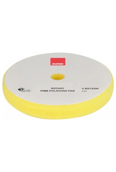 Rupes Rotary Sarı Hare Giderici Süngeri 175mm/180mm Rupes Rotary Sarı Hare Giderici Süngeri 175mm/180mm
