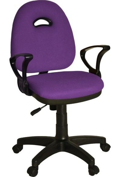 Yurdakul Kozmo Yönetici Koltuk Plastik Ayak Lila