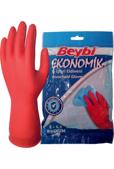 Beybi Ekonomik Ev İşleri Ve Bulaşık Eldiveni Small 7 - 7,5 Beybi Ekonomik Ev İşleri Ve Bulaşık Eldiveni Small 7 - 7,5