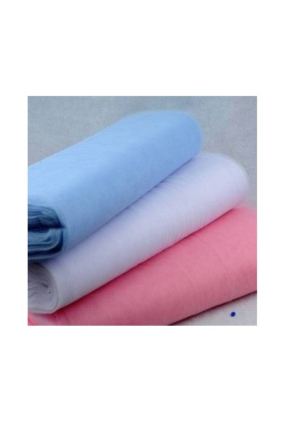 Tül Kristal Bordo 50 Metre