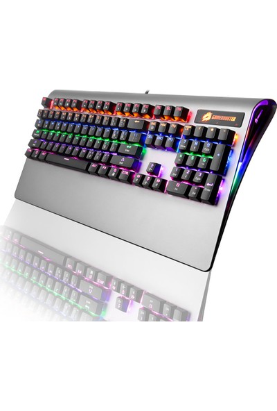 GameBooster G9 Blade RGB Aydınlatmalı Bileklikli Mekanik Klavye (GB-G9) GameBooster G9 Blade RGB Aydınlatmalı Bileklikli Mekanik Klavye (GB-G9)