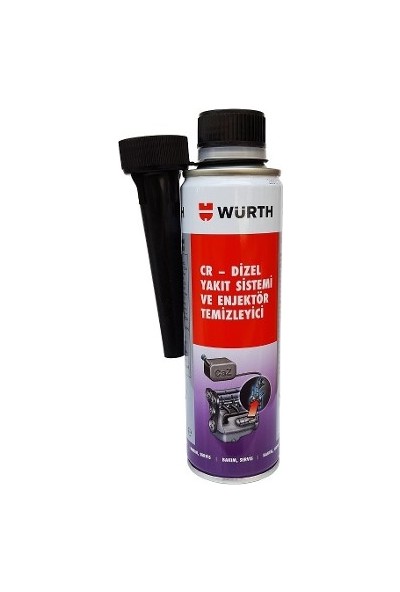 Würth Cr-Dizel Yakıt Sistemi Ve Enjektör Temizleyici