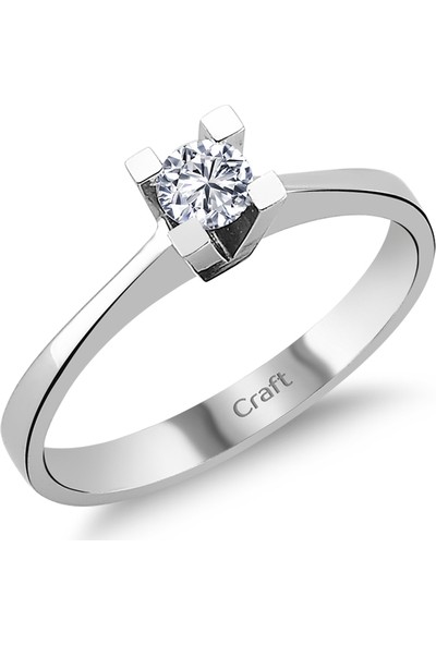 Craft Pırlanta 0,19 Karat Tektaş Pırlanta Yüzük Craft Pırlanta 0,19 Karat Tektaş Pırlanta Yüzük