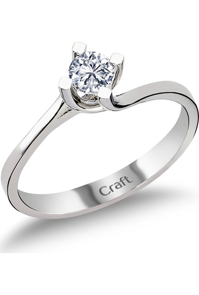 Craft Pırlanta 0,23 Karat Tektaş Pırlanta Yüzük Craft Pırlanta 0,23 Karat Tektaş Pırlanta Yüzük