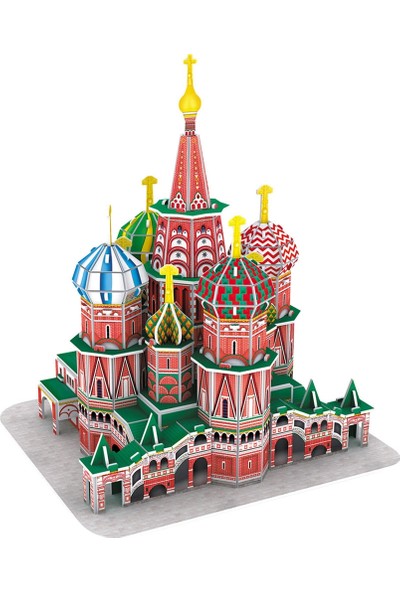 Cubic Fun 92 Parça Puzzle St. Basil'S Cathedral