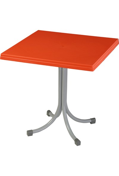 Metal Ayaklı 75*75 Ladin Masa