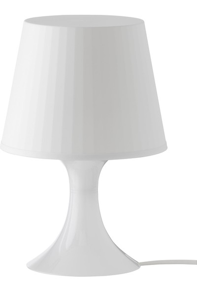 IKEA Masa Lambası Lampan Lamba Abajur Aydınlatma Beyaz Renk IKEA Masa Lambası Lampan Lamba Abajur Aydınlatma Beyaz Renk