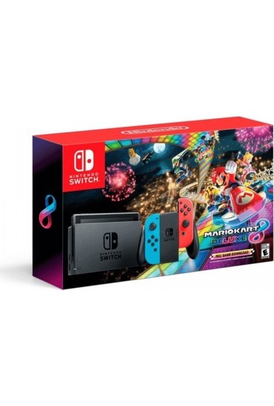 Nintendo Switch Konsol Mario Kart 8 Deluxe Bundle Nintendo Switch Konsol Mario Kart 8 Deluxe Bundle